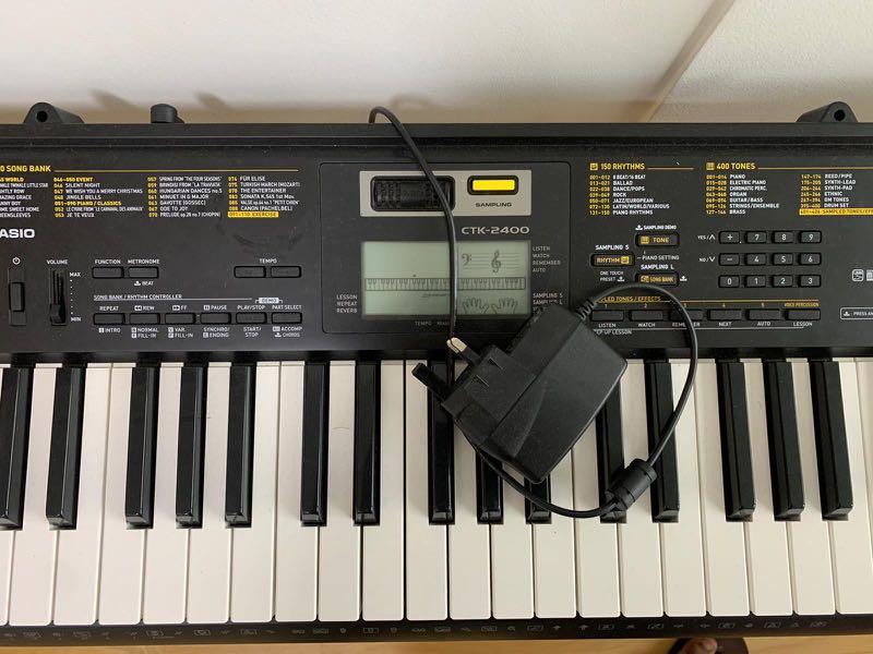 Casio CTK 2400 Keyboard, Hobbies & Toys, Music & Media, Musical Instruments on Carousell