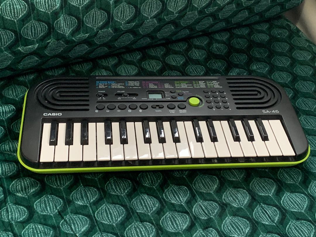 Casio Keyboard SA-46, Hobbies & Toys, Music & Media, Musical ...
