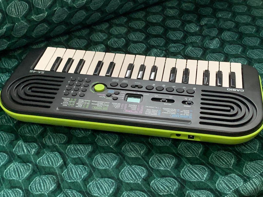 Casio Keyboard SA-46, Hobbies & Toys, Music & Media, Musical ...