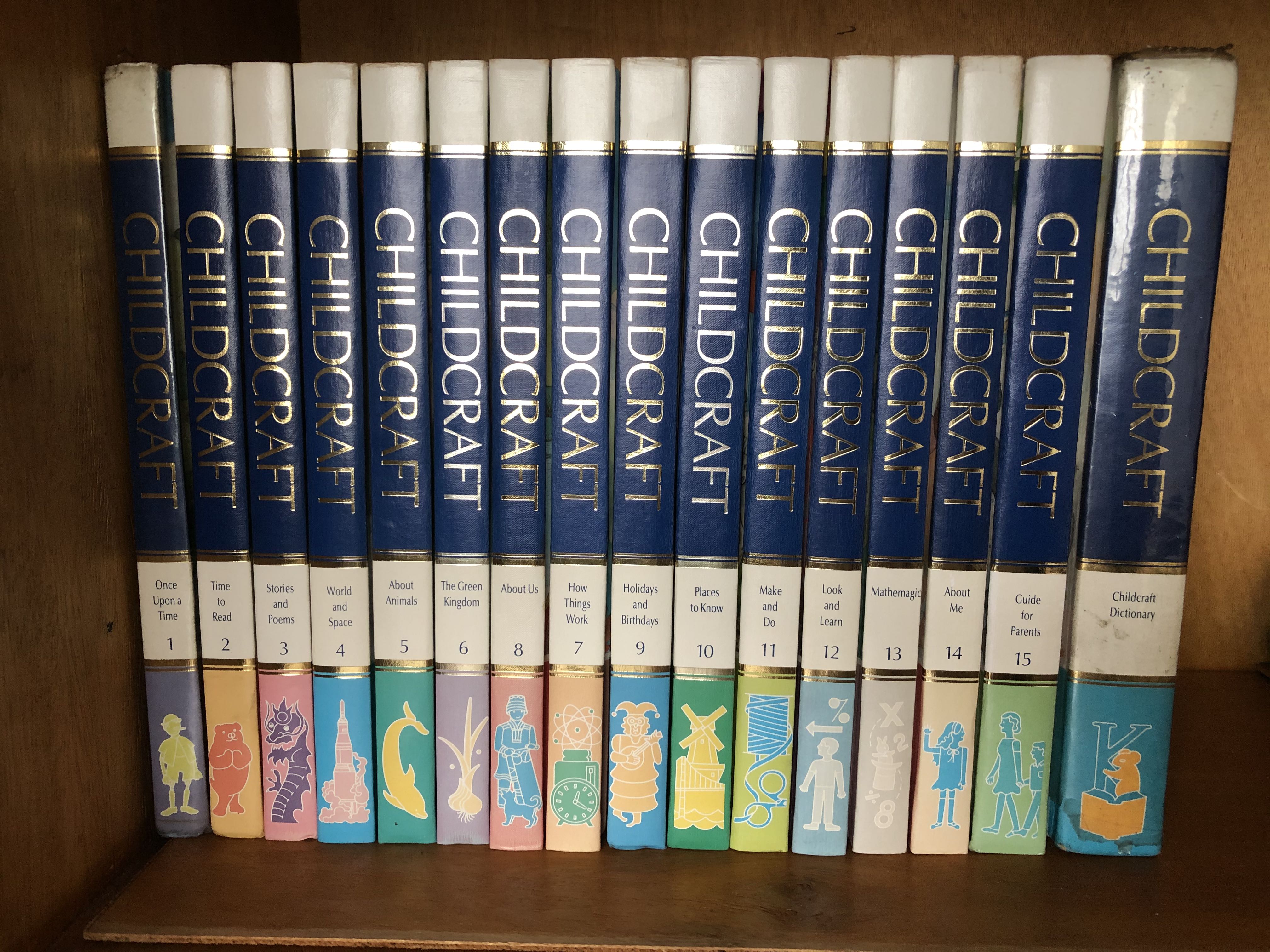 Childcraft How and Why kids children Educational Encyclopedia Book Set ...