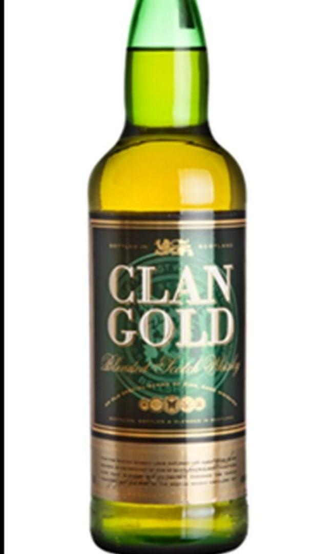 Clan Gold Original Blended Scotch Whisky, Food & Drinks, Alcoholic ...