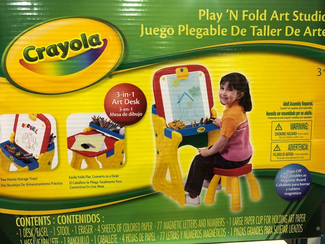 Crayola Play n’ fold Art Studio, Babies & Kids, Infant Playtime on ...