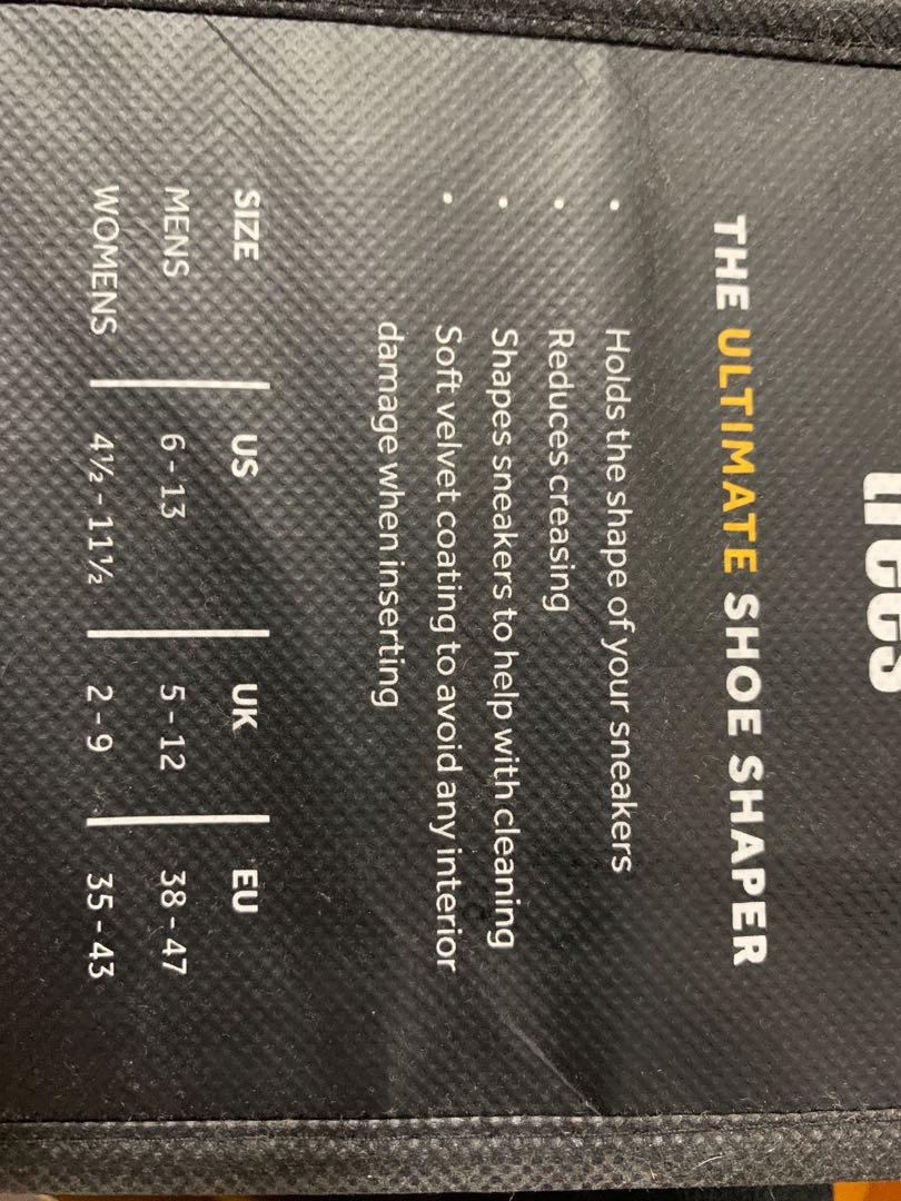 Crep shoe tree, Men's Fashion, Footwear, Dress Shoes on Carousell