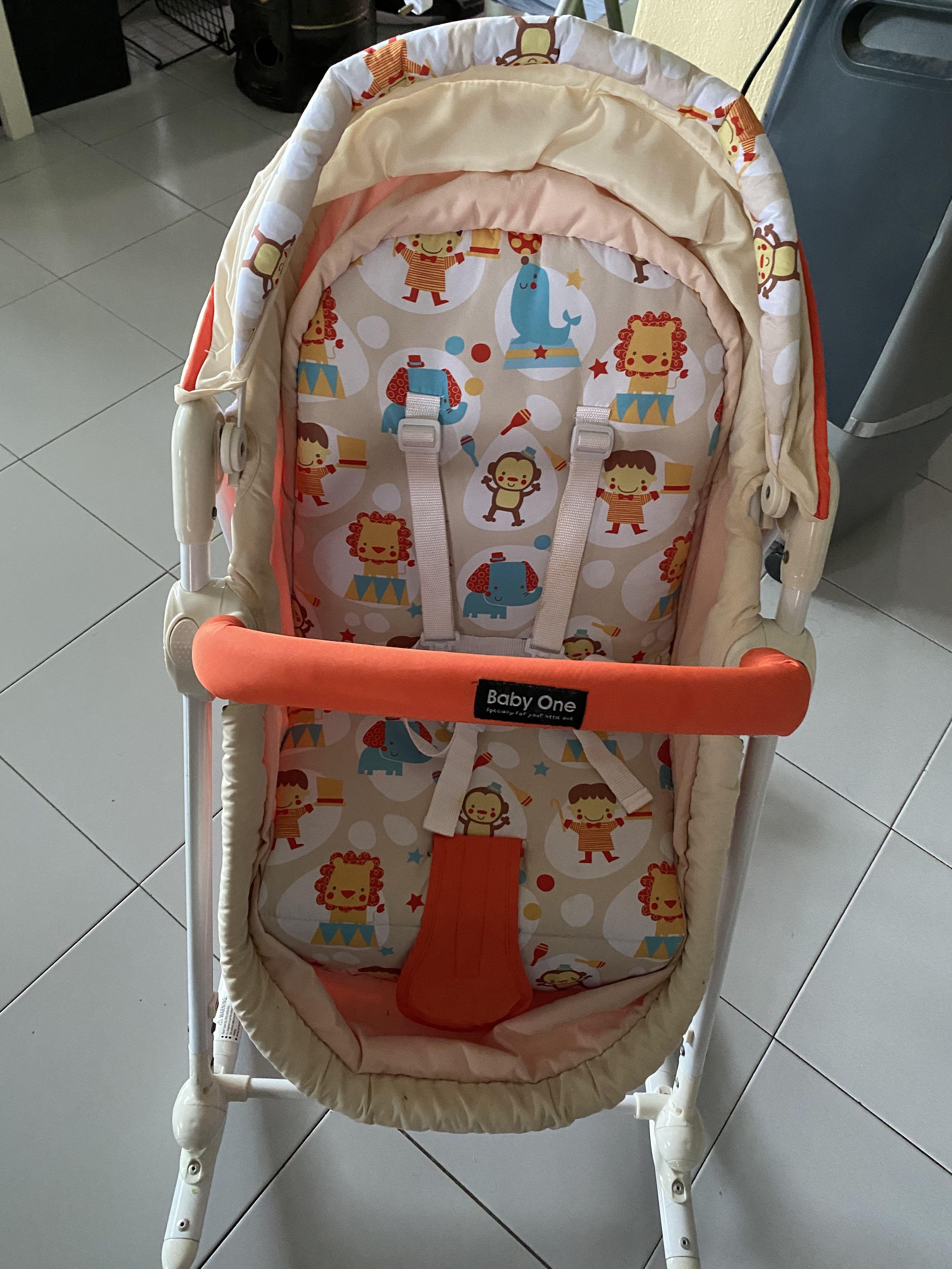 Crib, rocker and chair 3 in 1, Babies & Kids, Infant Playtime on Carousell
