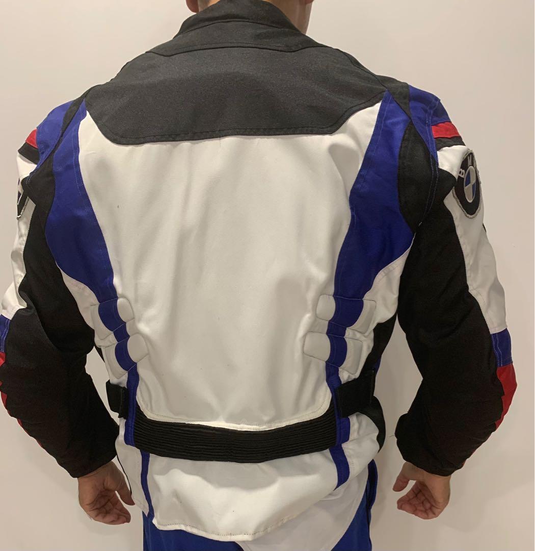 Custom BMW tricolor riding jacket, Motorcycles, Motorcycle Apparel on ...