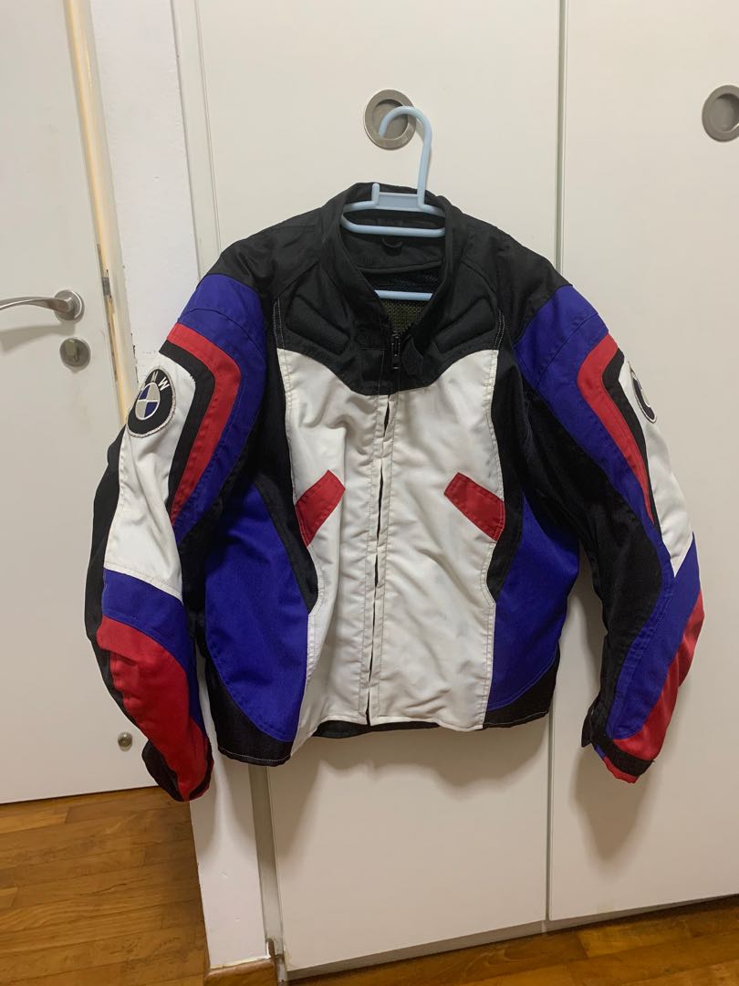 Custom BMW tricolor riding jacket, Motorcycles, Motorcycle Apparel on ...