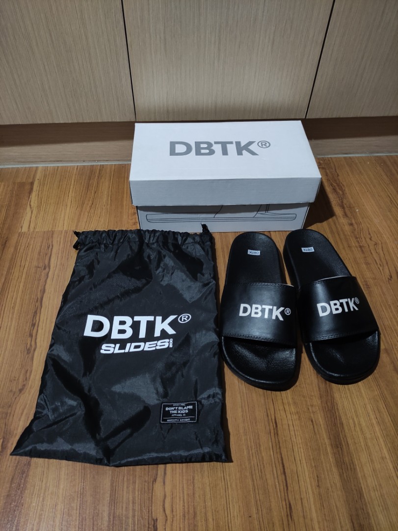DBTK - Slides 002, Men's Fashion, Footwear, Slippers & Slides on Carousell