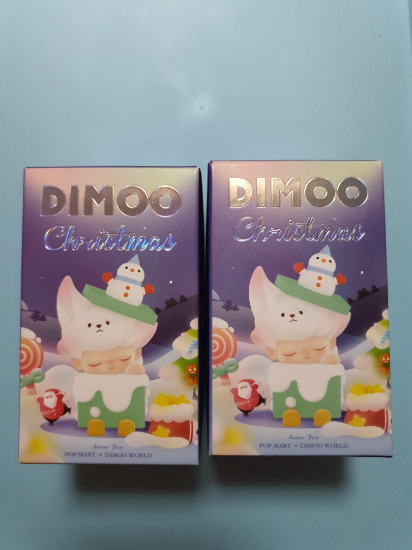 Popmart Dimoo Christmas blindbox, Hobbies & Toys, Toys & Games on Carousell