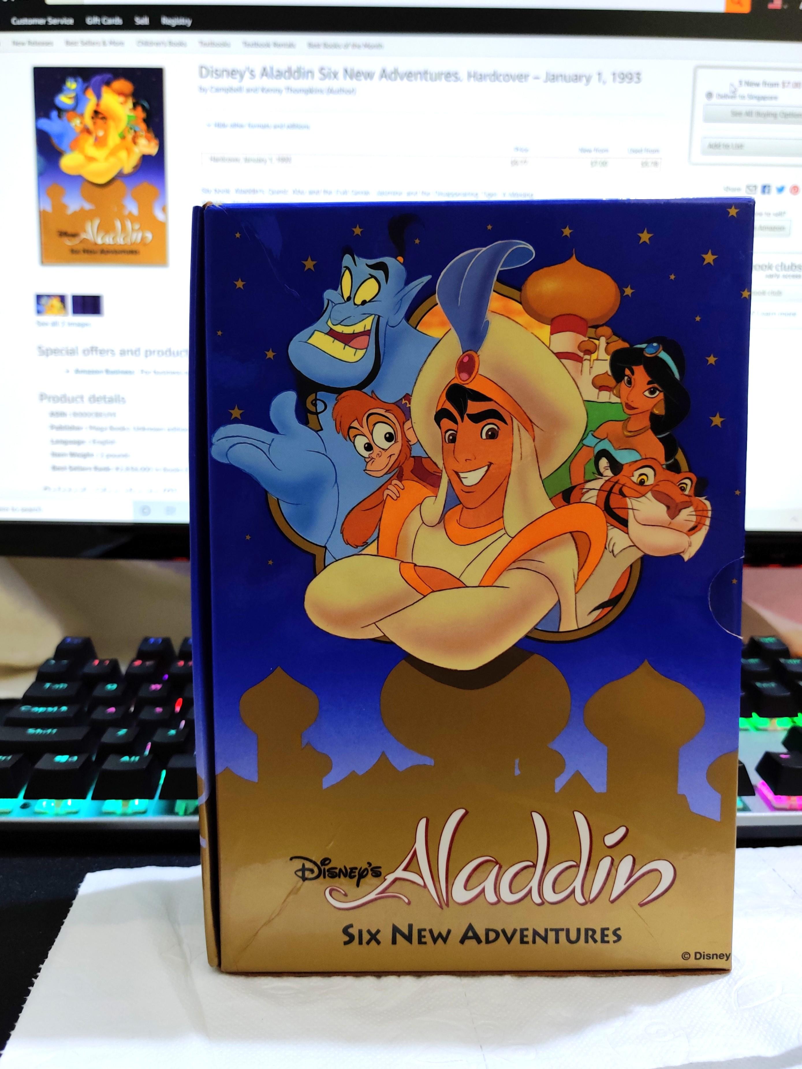 DISNEY Aladdin 6 new adventures - VINTAGE SERIES, Hobbies & Toys, Books ...
