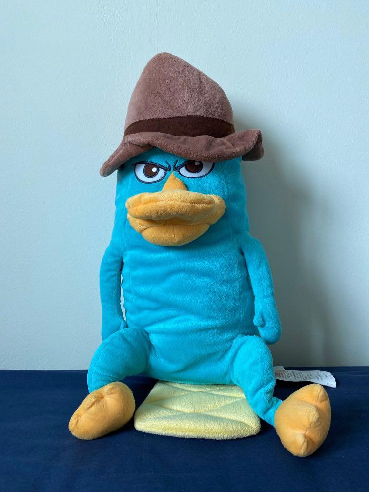 Disney Phineas and Ferb Agent P Plush [Perry the Platypus], Toys ...