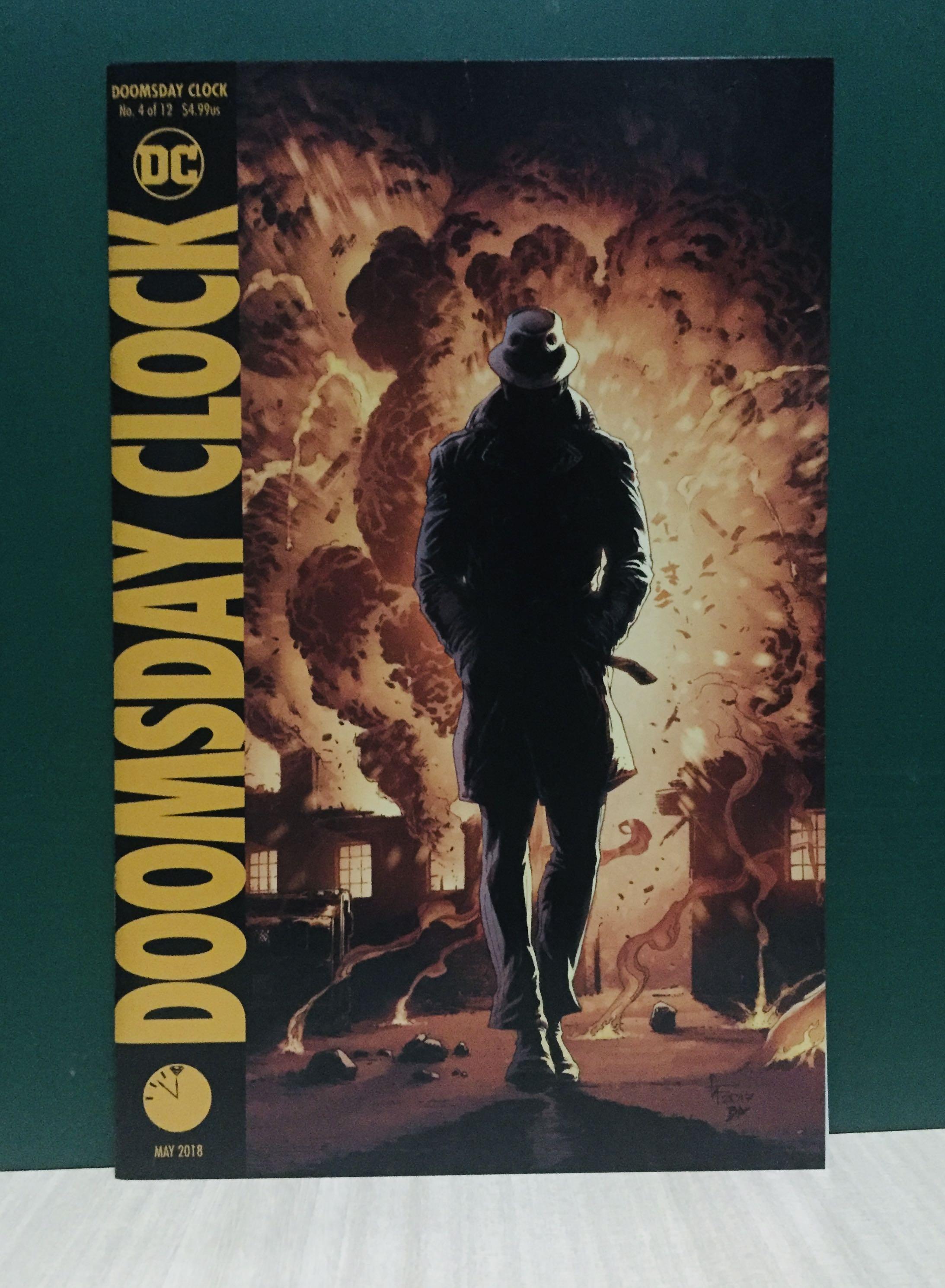 Doomsday Clock #4 Gary Frank variant , Hobbies & Toys, Books ...