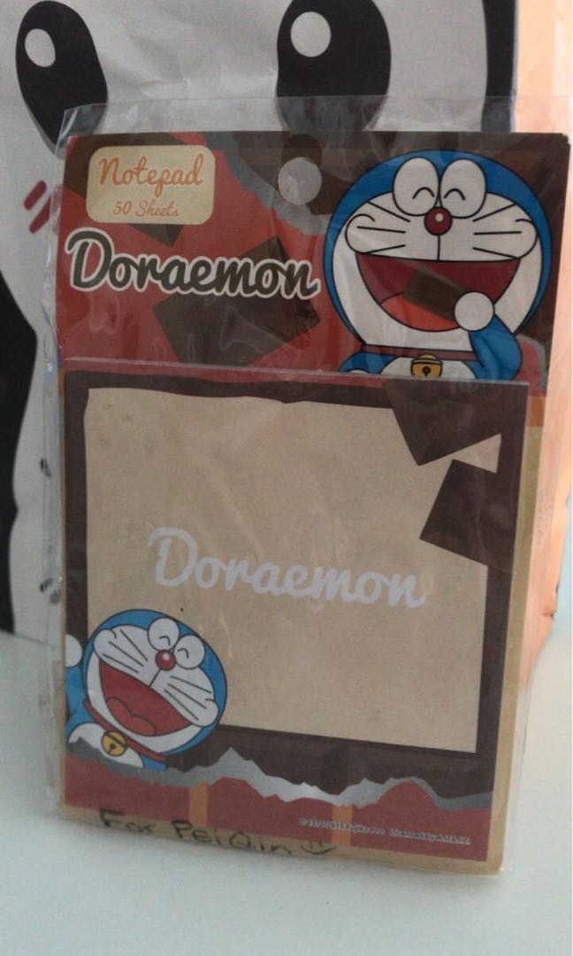 Doraemon Notepad, Hobbies & Toys, Stationery & Craft, Stationery ...