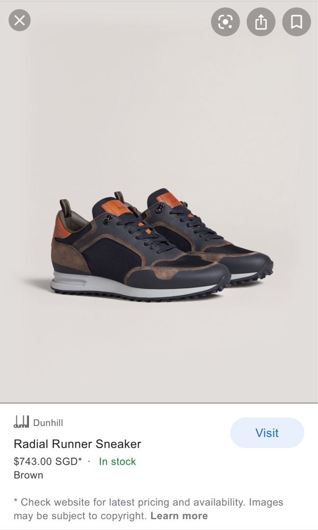 Dunhill Radial Runner Sneakers. Eur 43.5. Shoes Trainers like Prada ...