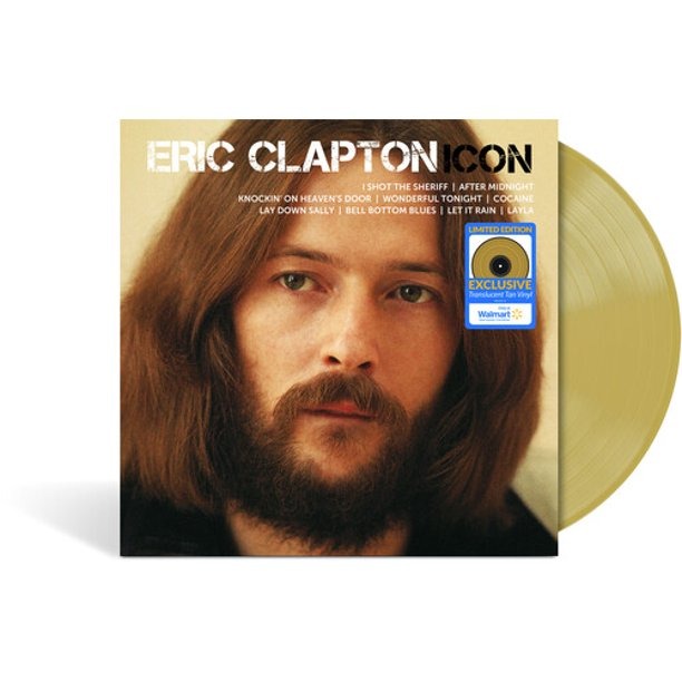 Eric Clapton - Icon (美國Walmart限定版 (金色) LP 黑膠唱片), 興趣及遊戲, 收藏品及紀念品, 明星周邊 ...