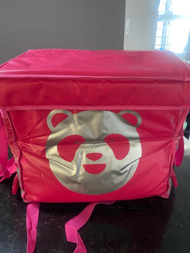 Foodpanda bag, Motorcycles, Motorcycle Apparel on Carousell