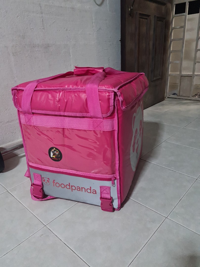 Foodpanda delivery bag for motorcycle, Everything Else on Carousell