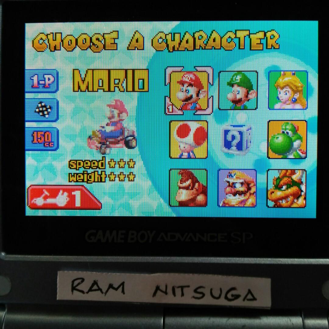 Gameboy Advance: Mario Kart Super Circuit, Video Gaming, Video Games ...