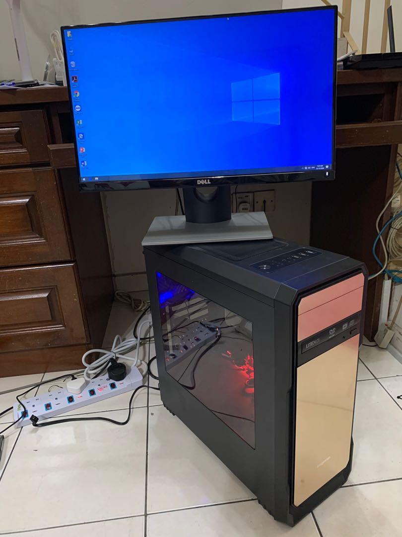 Gaming Pc Full Set Computers Tech Desktops On Carousell