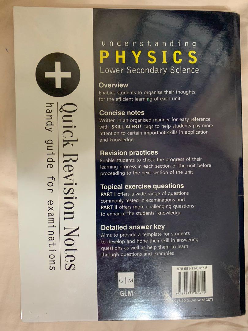 GLM Understanding PHYSICS Lower Secondary Science, Books & Stationery ...