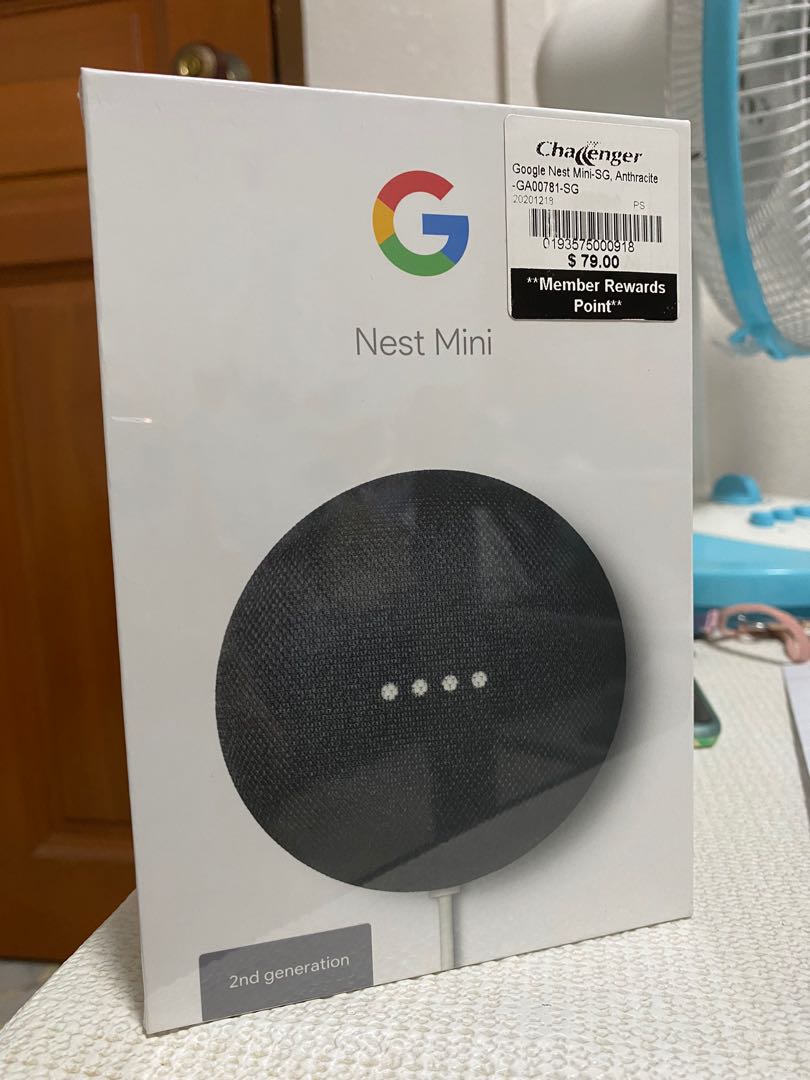 Google Nest Mini (Gen 2), Audio, Portable Audio Accessories on Carousell
