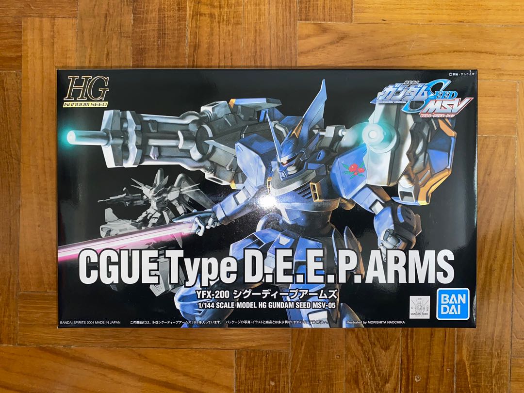 HG CGUE Type DEEP Arms Gundam Gunpla, Hobbies & Toys, Toys & Games on ...