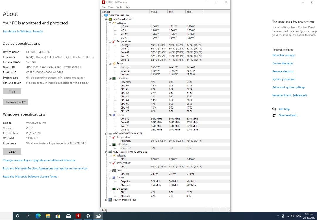 HP Z420 + AMD R9 380 Workstation / eSports Gaming PC, Computers & Tech ...
