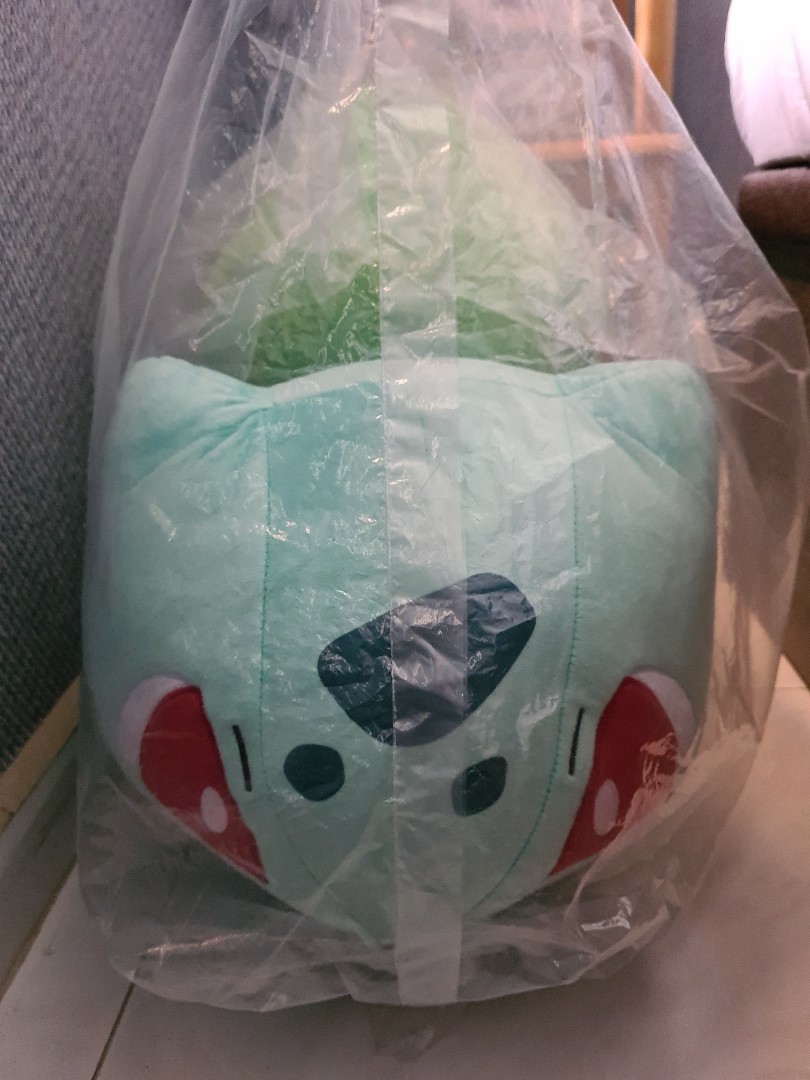 Jumbo Bulbasaur Plush 50cm, Hobbies & Toys, Toys & Games on Carousell