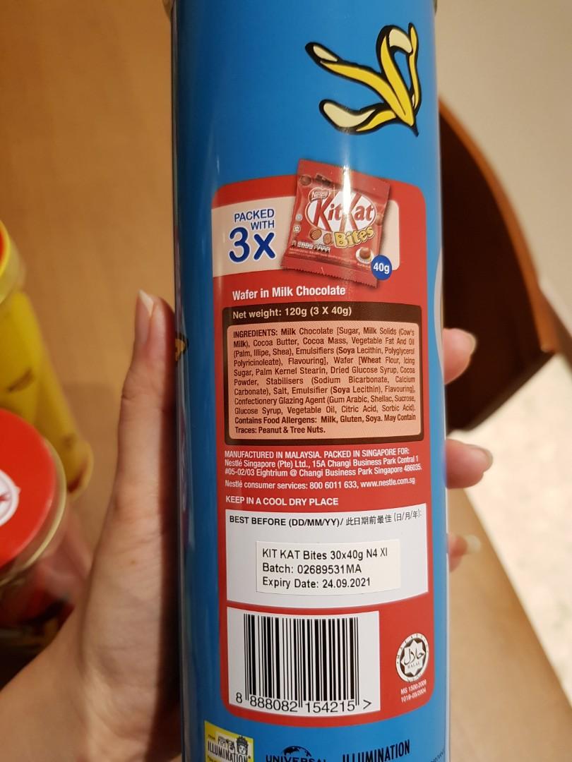 Kit kat minions, Food & Drinks, Packaged & Instant Food on Carousell