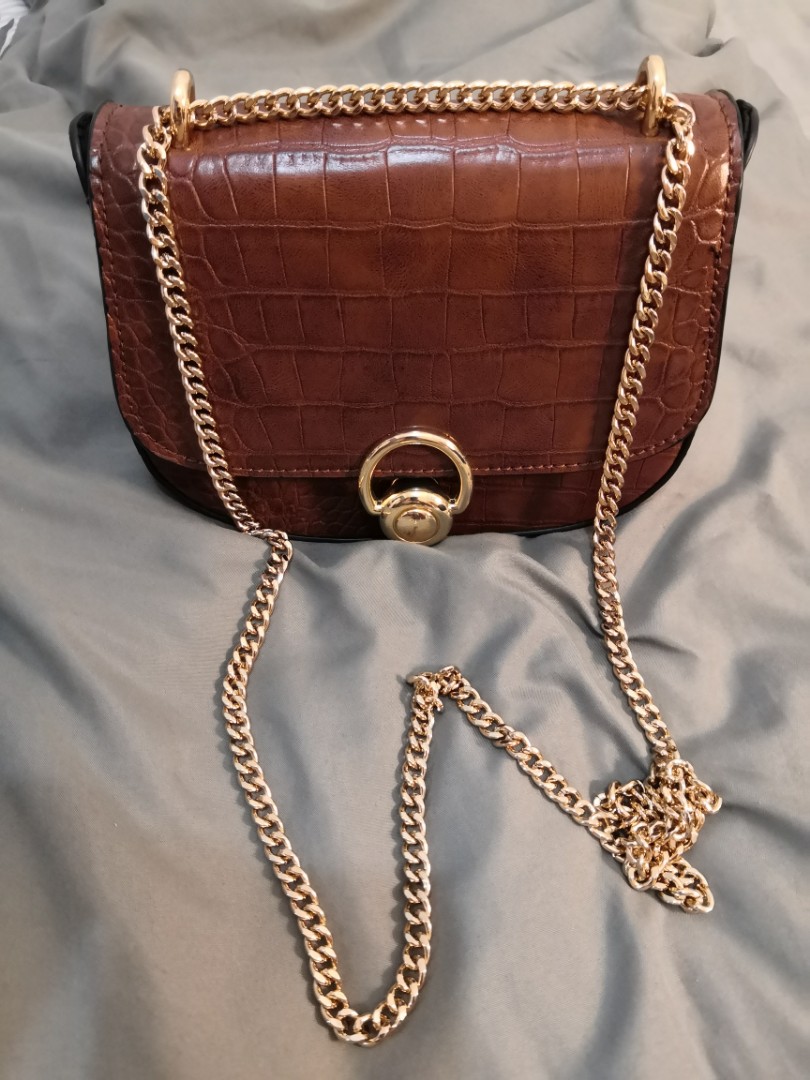 Mango Snake Skin Sling Bag, Women's Fashion, Bags & Wallets, Cross-body ...