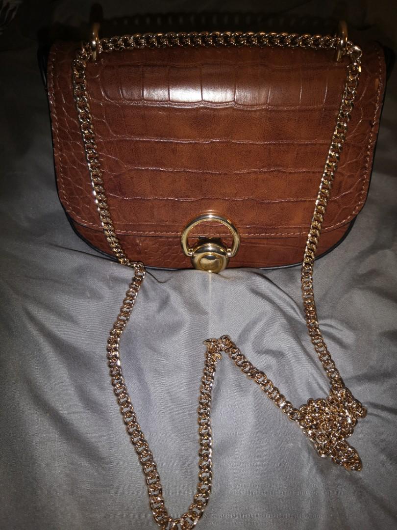 Mango Snake Skin Sling Bag, Women's Fashion, Bags & Wallets, Cross-body ...