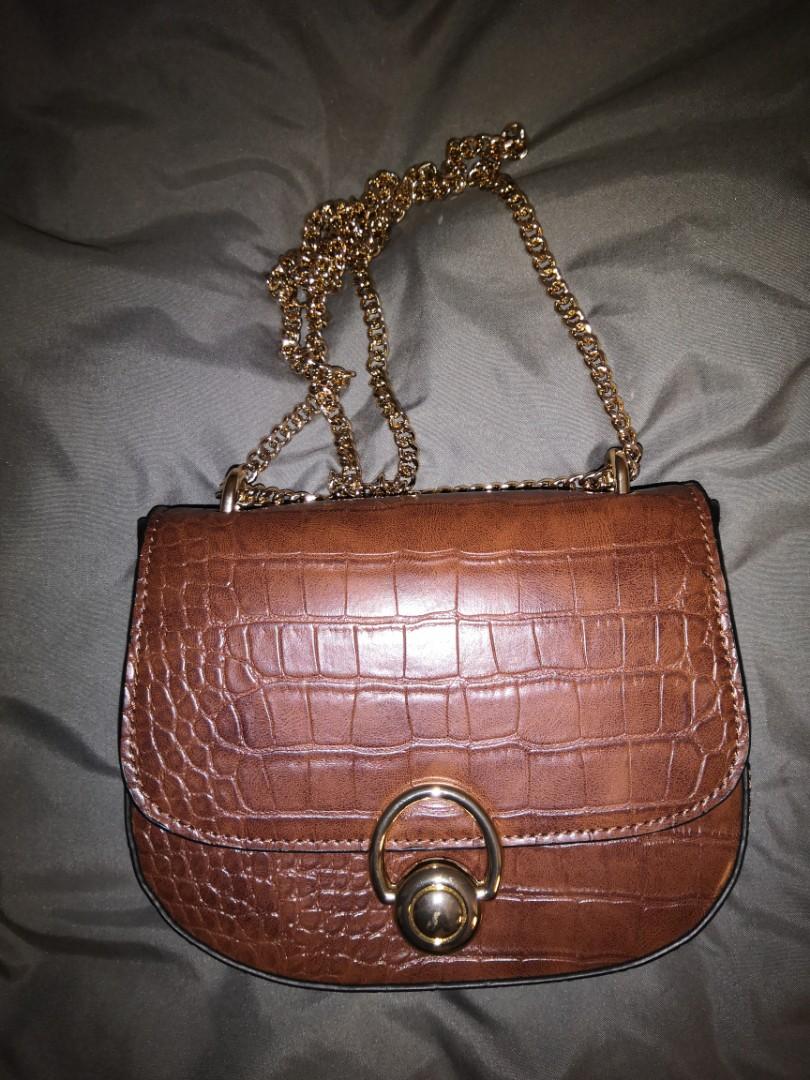 Mango Snake Skin Sling Bag, Women's Fashion, Bags & Wallets, Cross-body ...