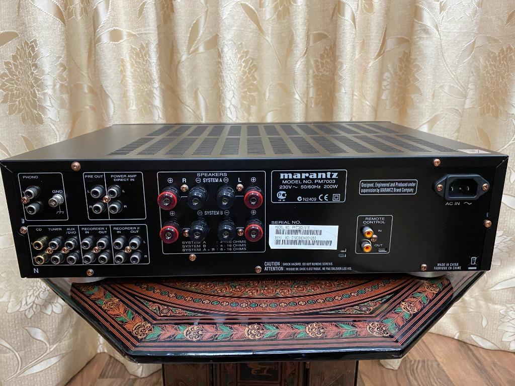 Marantz PM7003 Integrated Amplifier, Audio, Other Audio Equipment on ...