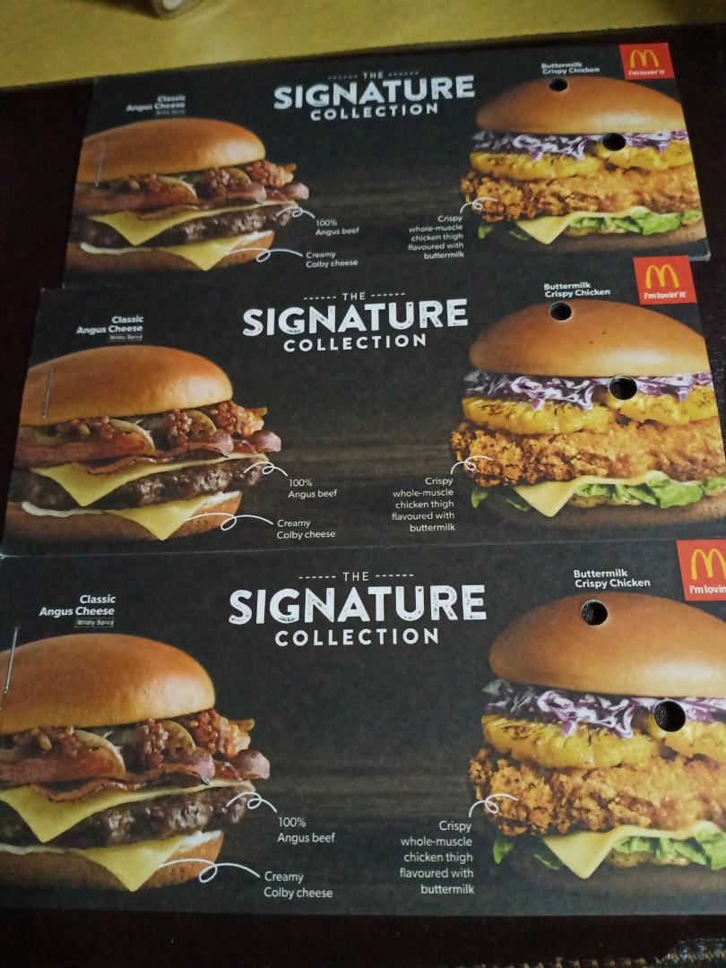 McDonalds voucher, Tickets & Vouchers, Vouchers on Carousell