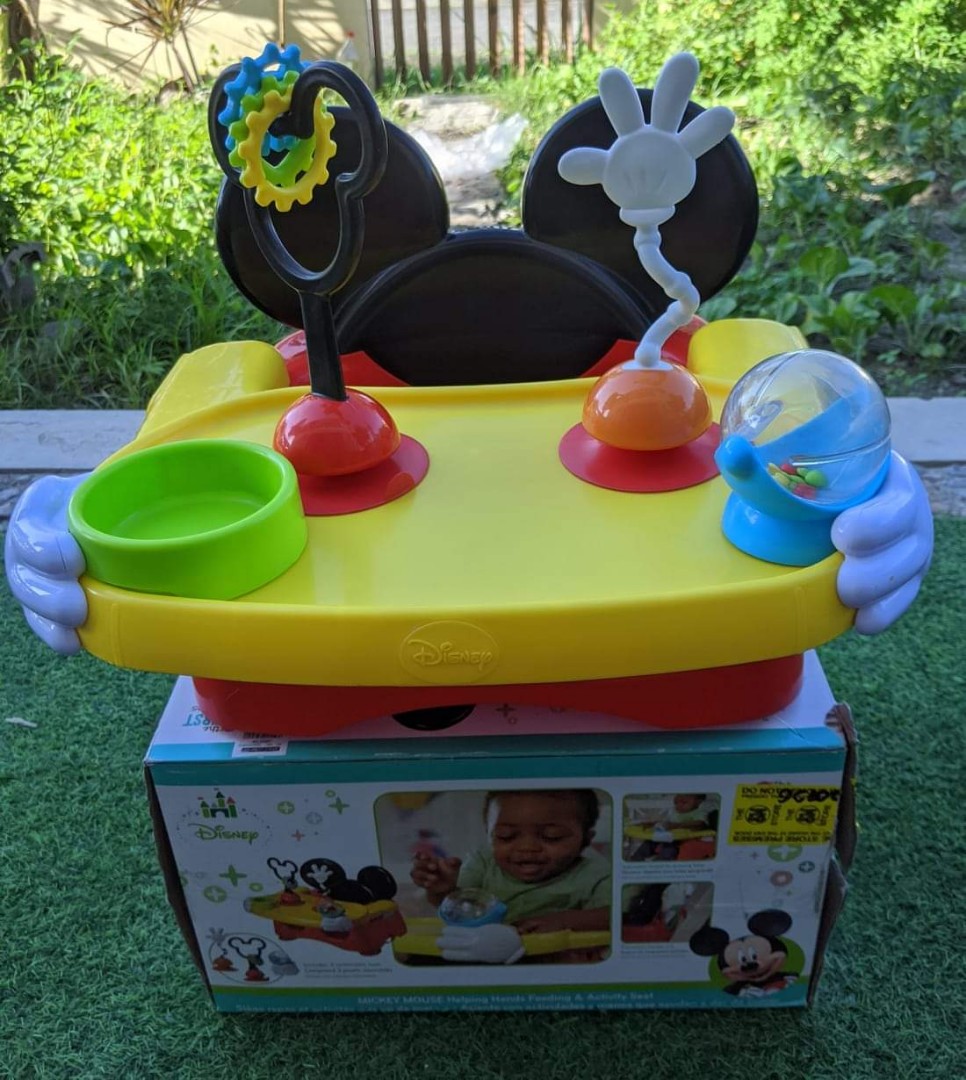 Mickey Mouse Feeding & Activity Seat, Babies & Kids, Nursing & Feeding ...
