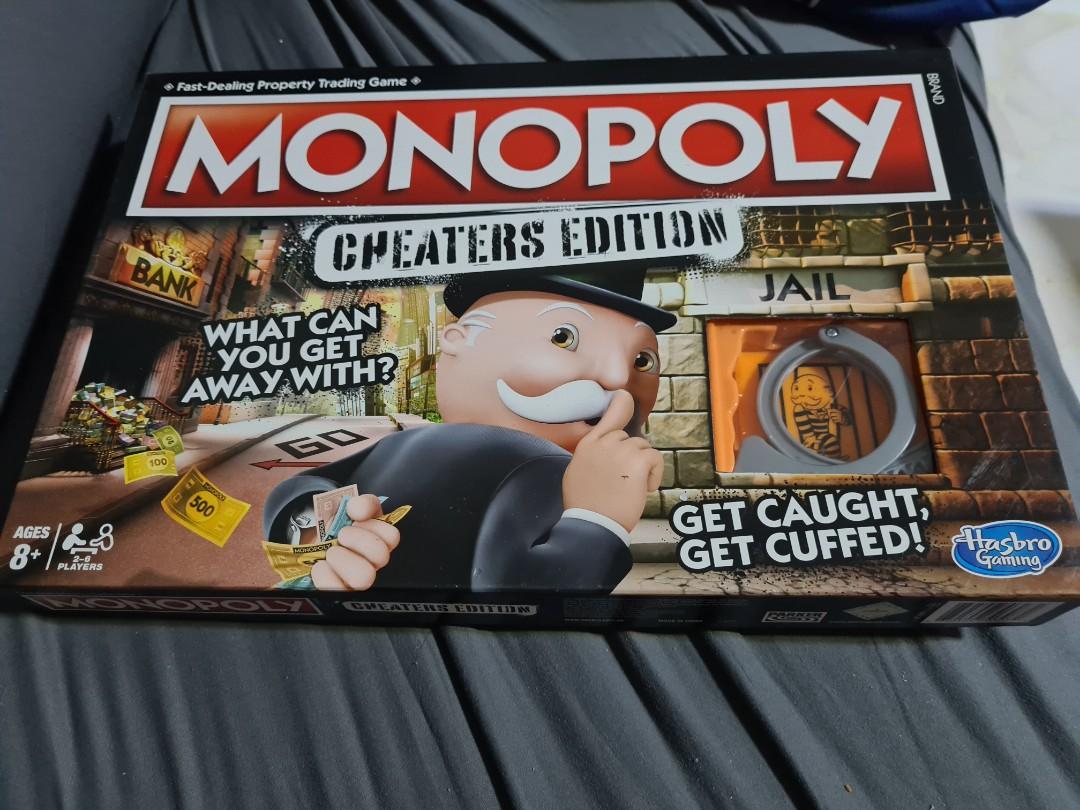 Monopoly Cheater Edition, Hobbies & Toys, Toys & Games on Carousell