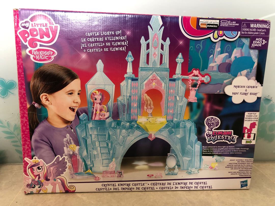 My Little Pony Crystal Empire Castle, Hobbies & Toys, Toys & Games on ...