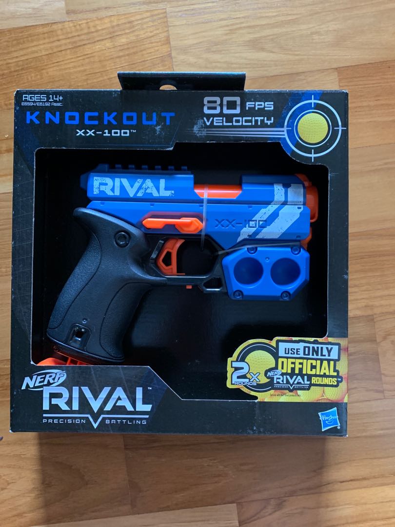 Nerf Rival Knockout Blaster, Hobbies & Toys, Toys & Games on Carousell