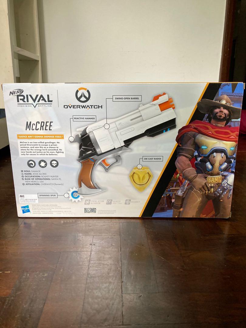 Nerf Rival McCree Overwatch Blaster, Hobbies & Toys, Toys & Games on ...