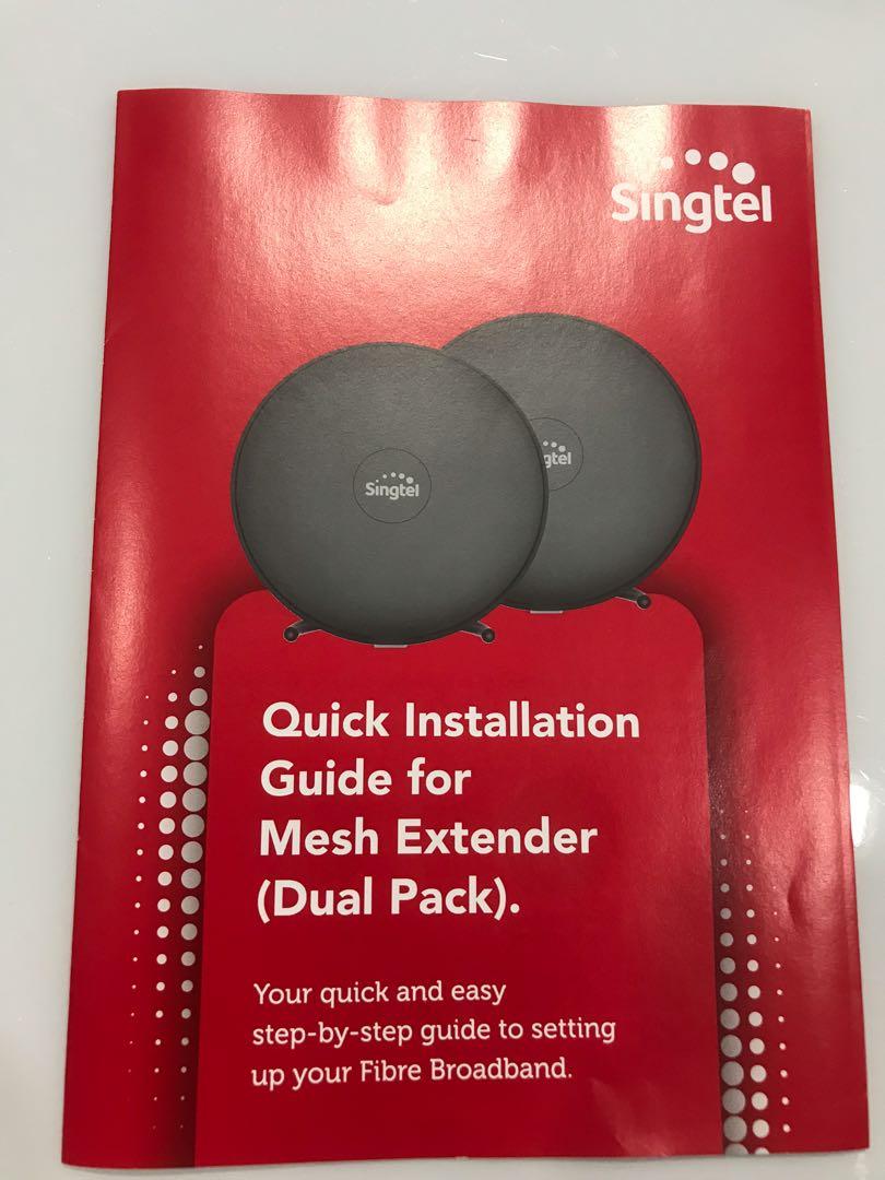 New Mesh Wifi Extender (Dual Pack), Computers & Tech, Parts ...