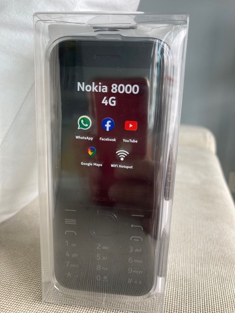 Nokia 8000 4G (for children, elderly, young child or as a spare phone ...