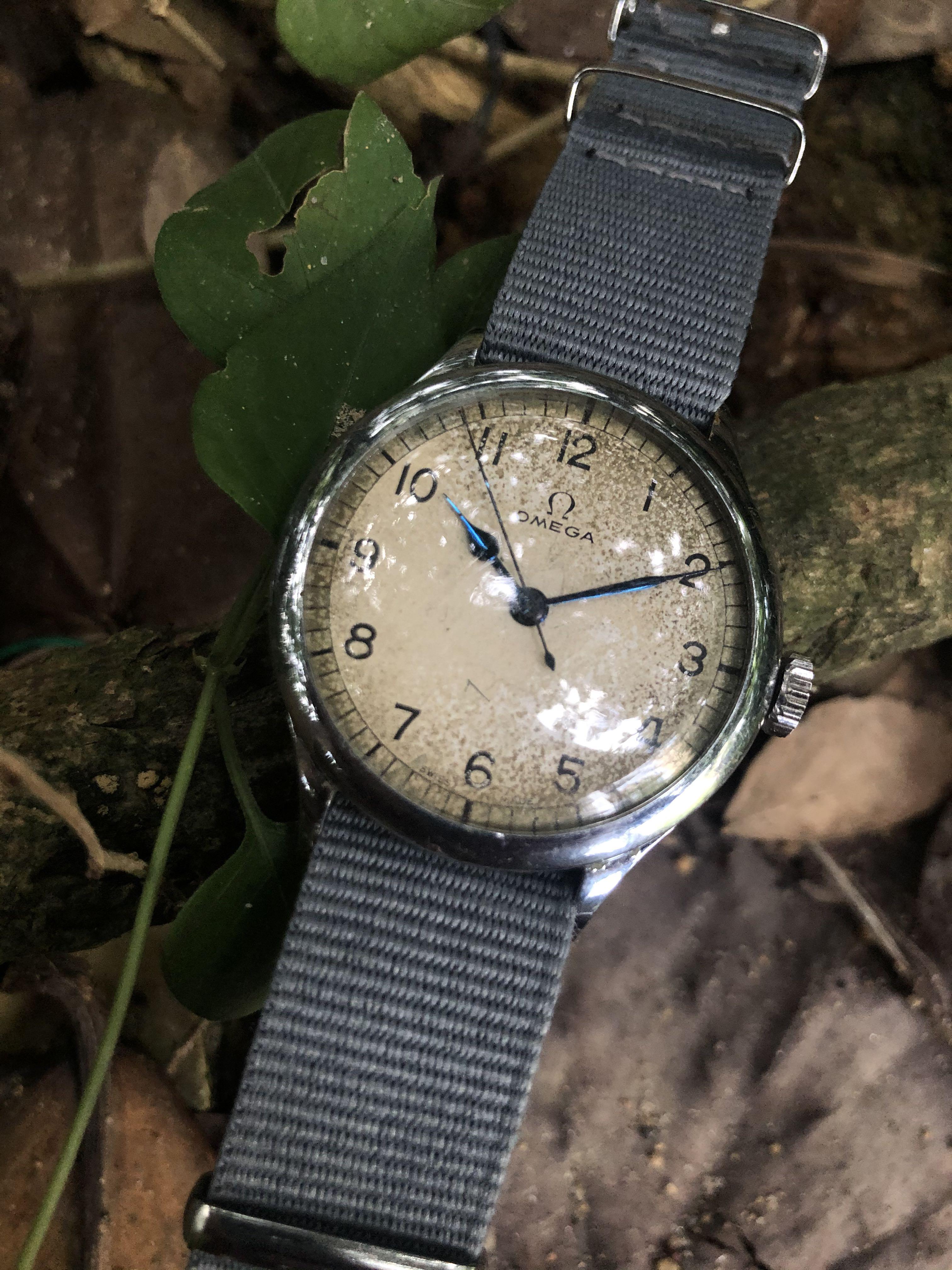 Omega Spitfire Vintage Military 1939 CK2292 UK2292 WW2 Pilot, Mobile ...
