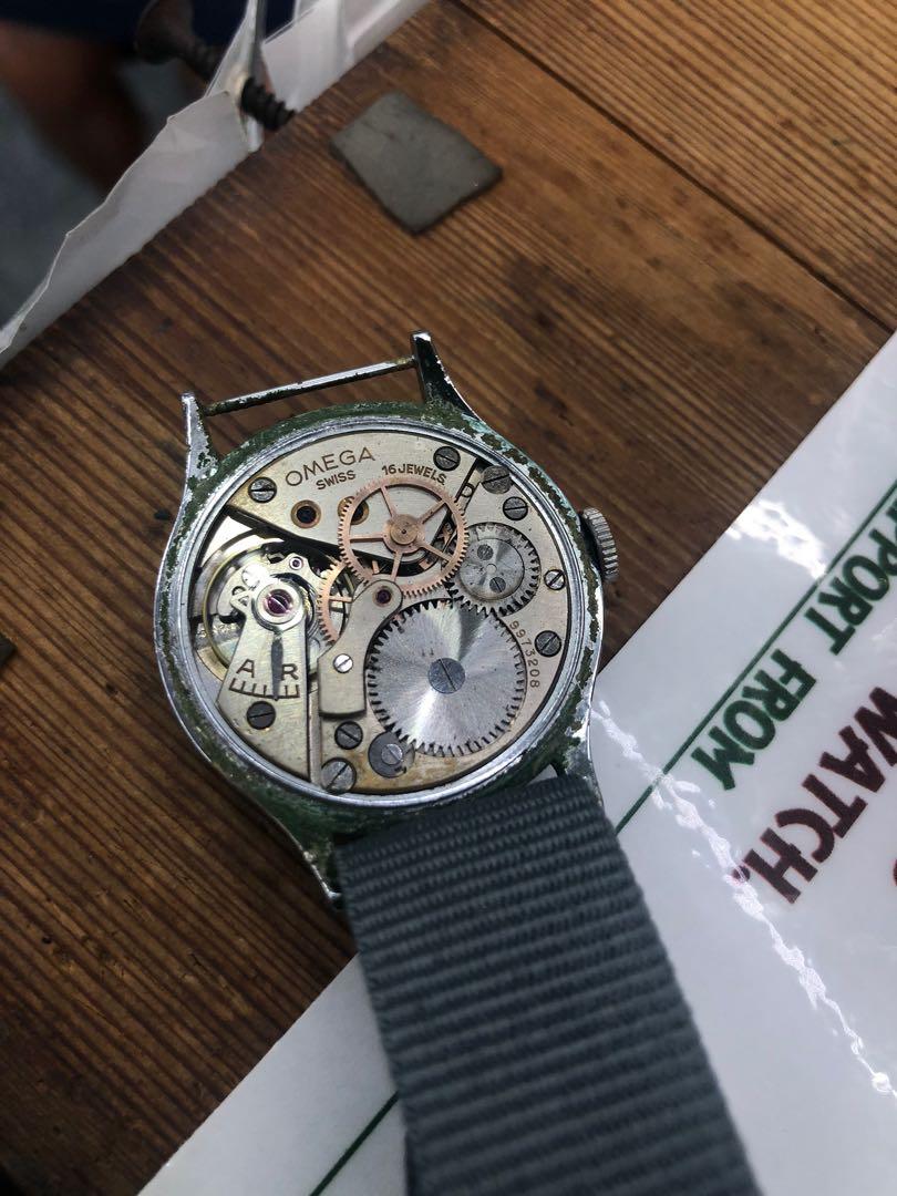 Omega Spitfire Vintage Military 1939 CK2292 UK2292 WW2 Pilot, Mobile ...
