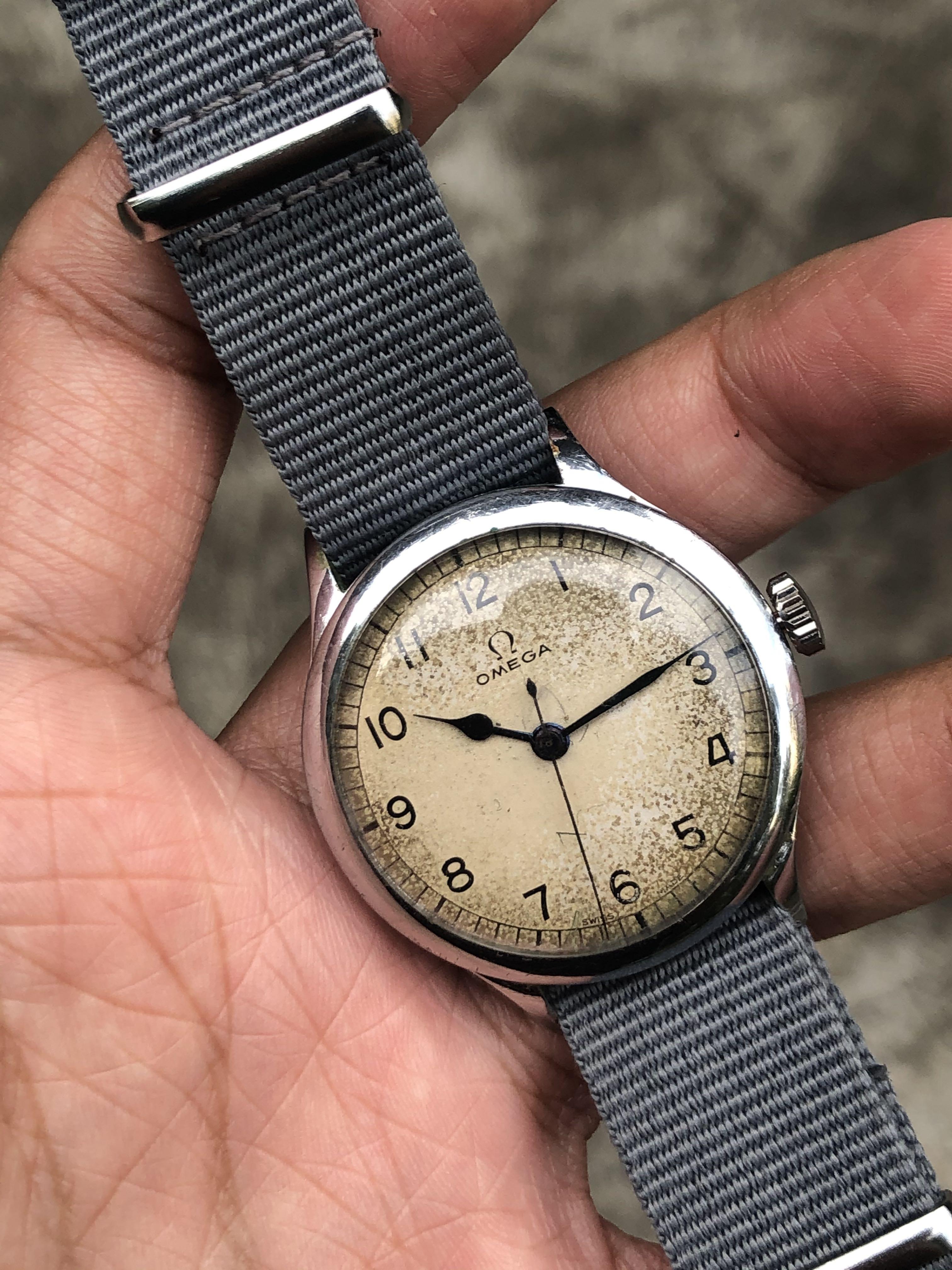 Omega Spitfire Vintage Military 1939 CK2292 UK2292 WW2 Pilot, Mobile ...