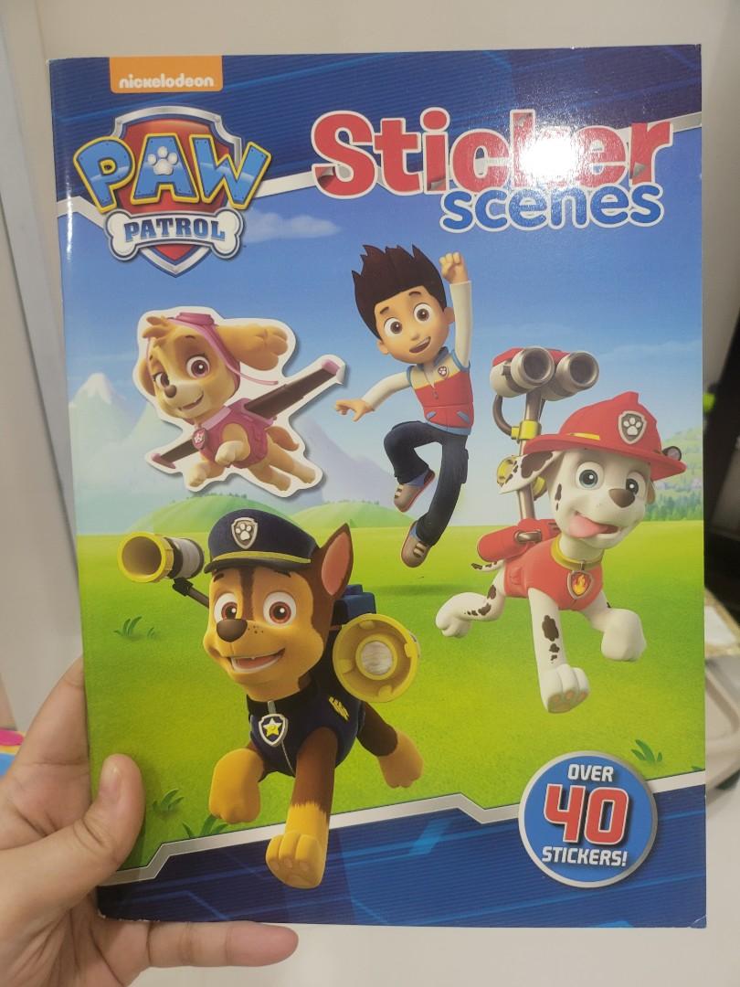 Paw Patrol Sticker Book, Hobbies & Toys, Stationary & Craft, Craft ...