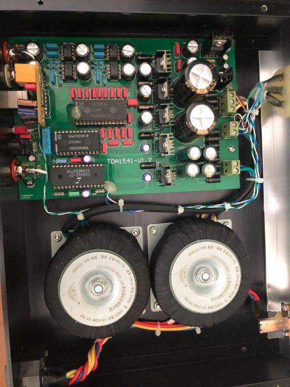 Philips TDA1541 DAC with dual toroidal transformer, Electronics, Audio ...