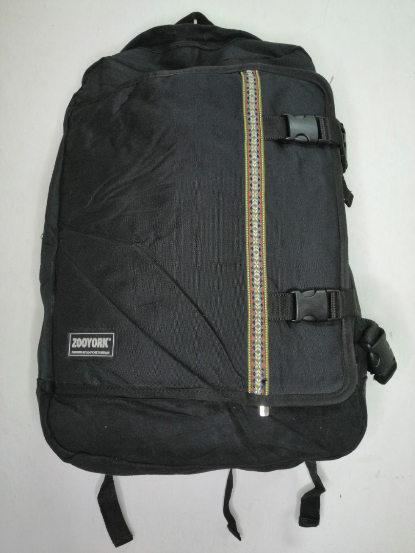 Rare Zoo York Big Backpack, Men's Fashion, Bags, Backpacks on Carousell