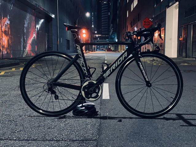 Reacto 5000 Merida Rim Brake Full Carbon Road Bike, Sports Equipment ...