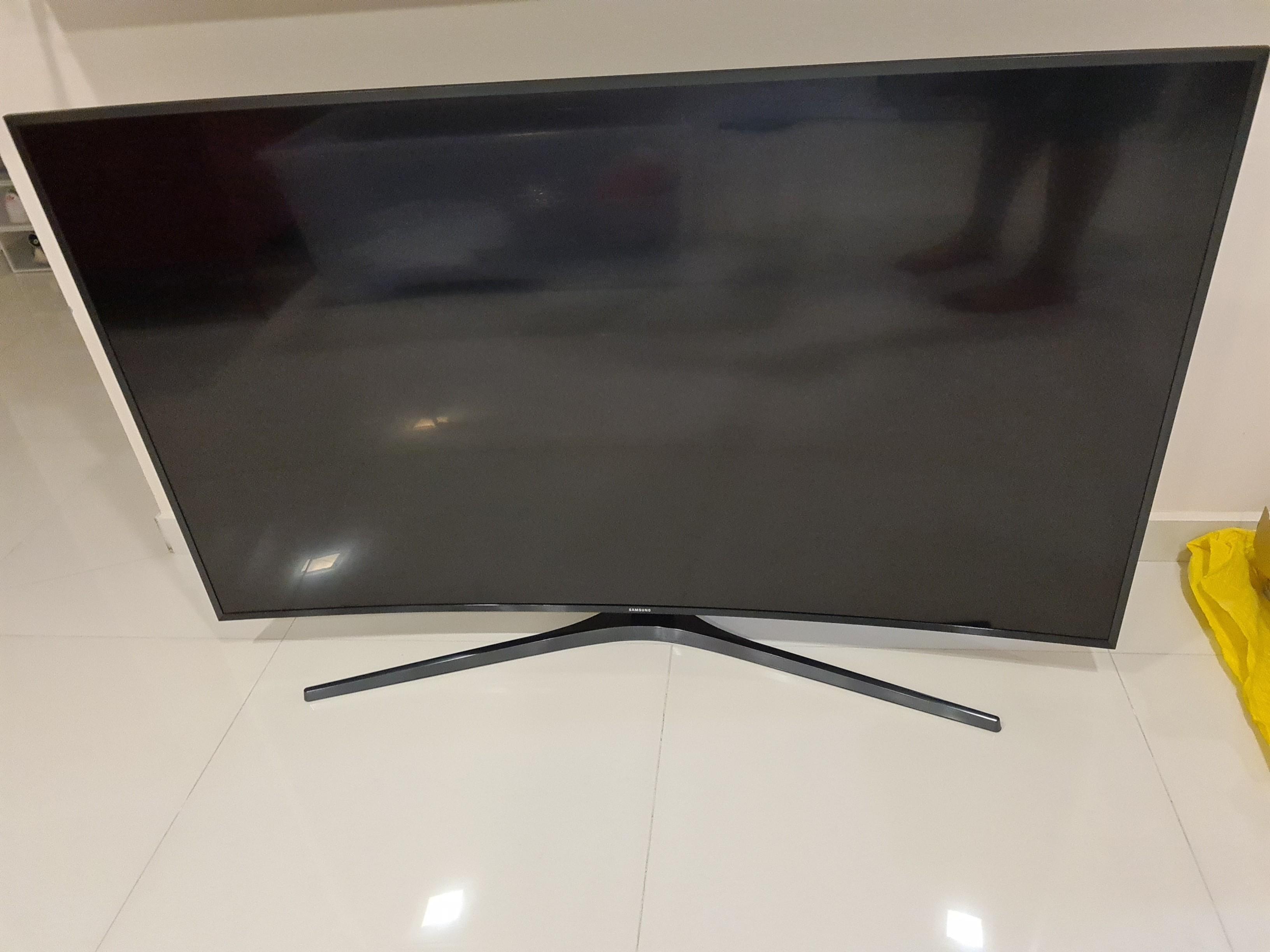 Samsung curve 55" tv, TV & Home Appliances, TV & Entertainment, TV on ...