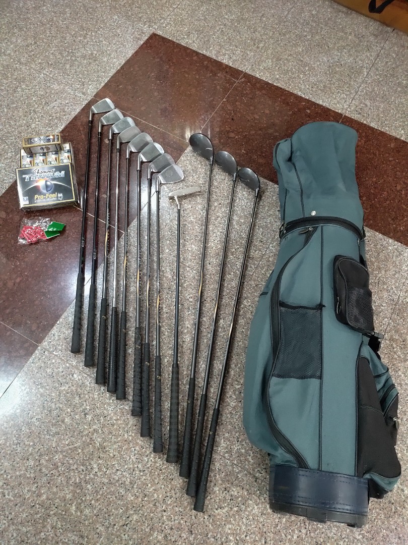 Shitaku golf set, Sports Equipment, Sports & Games, Golf on Carousell