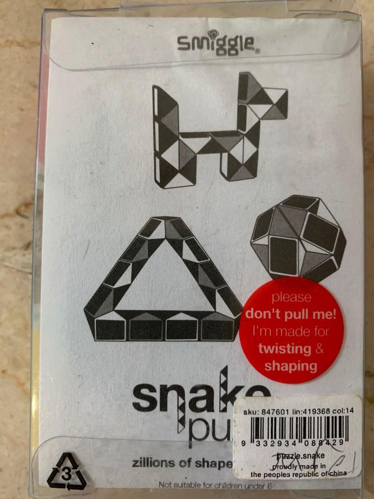 Smiggle Snake Puzzle, Hobbies & Toys, Toys & Games on Carousell